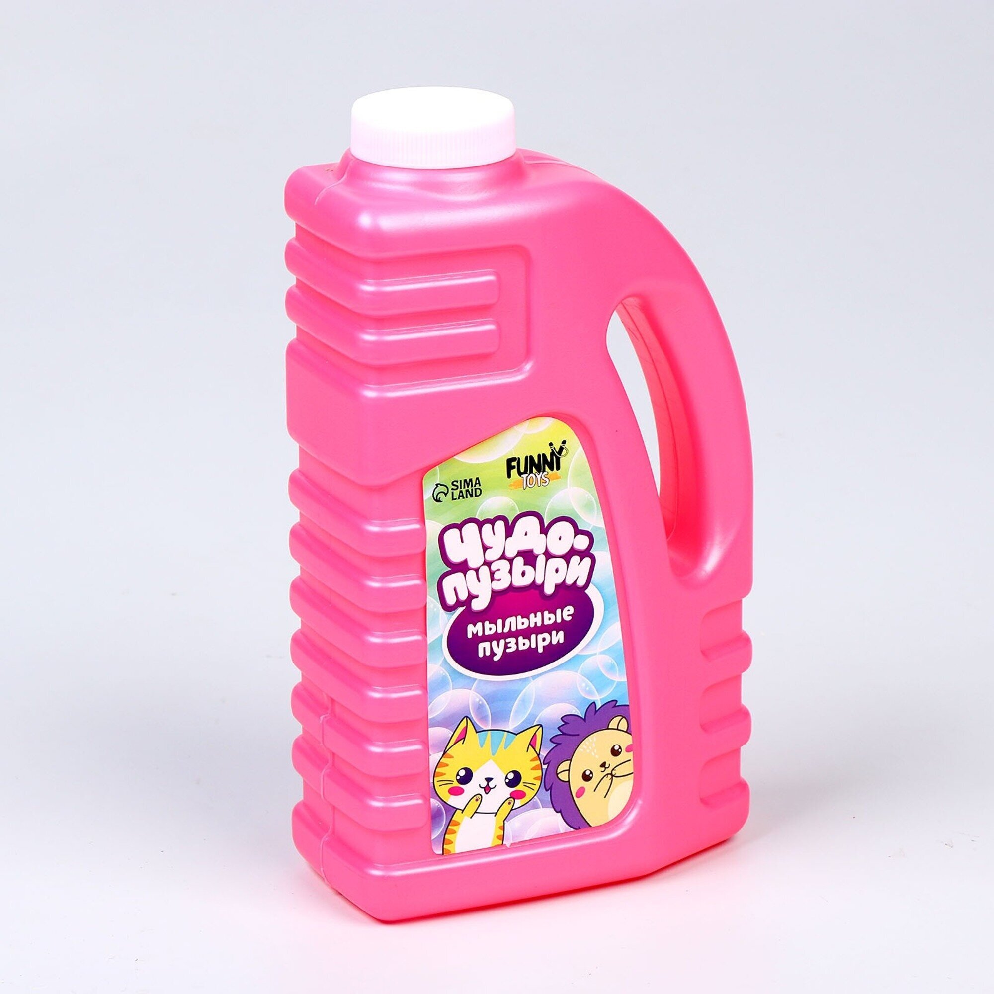 Раствор для мыльных пузырей, 1000 мл, цвет микс, 3+, Funny toys