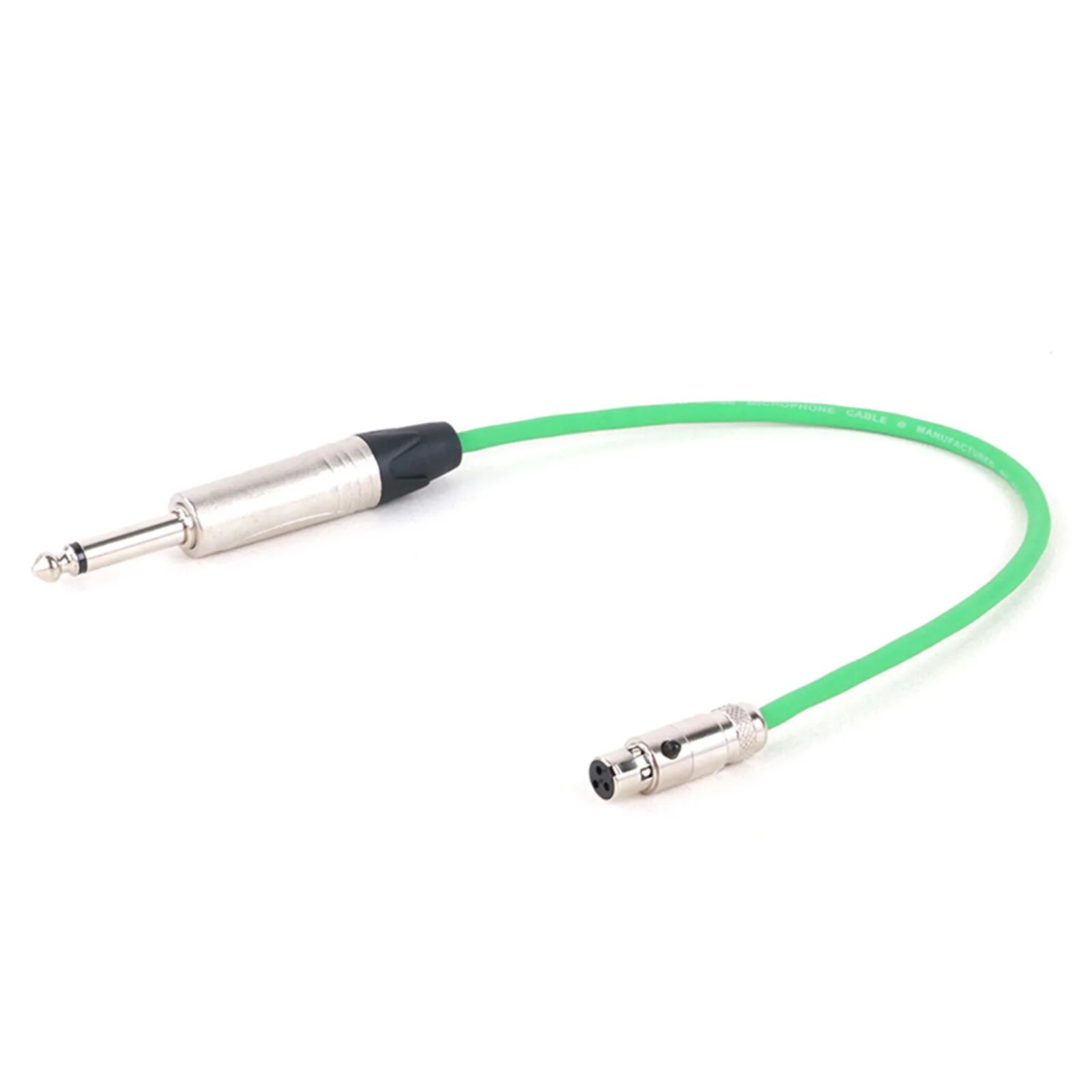 Mini XLR Audio Cables Carmera 0,3-15 м Green-F-BK, 15m