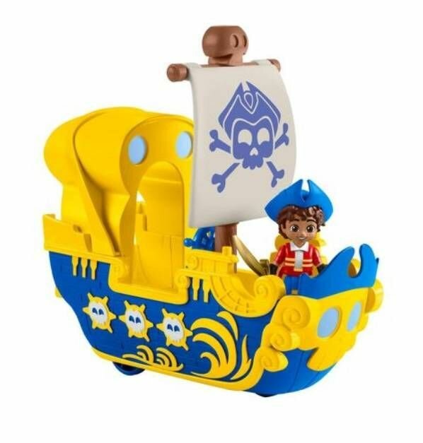 Игровой набор Фигурка Сантьяго и корабль Эль Браво Santiago of the Seas Santiago & El Bravo