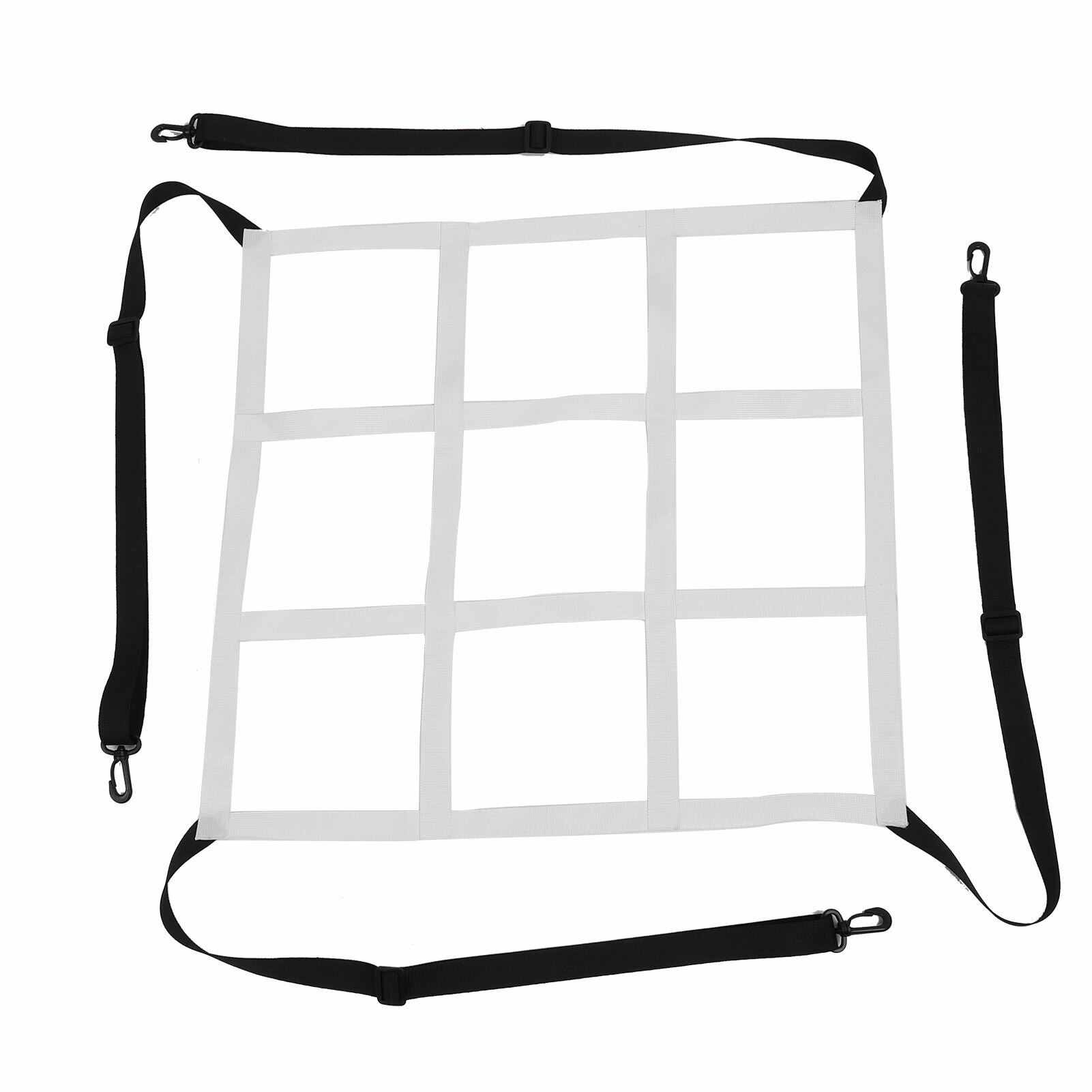 Портативное регулируемое тренировочное пособие по мишени для ударной зоны для бейсбола, софтбола, тренировки ударов по мячу, белый