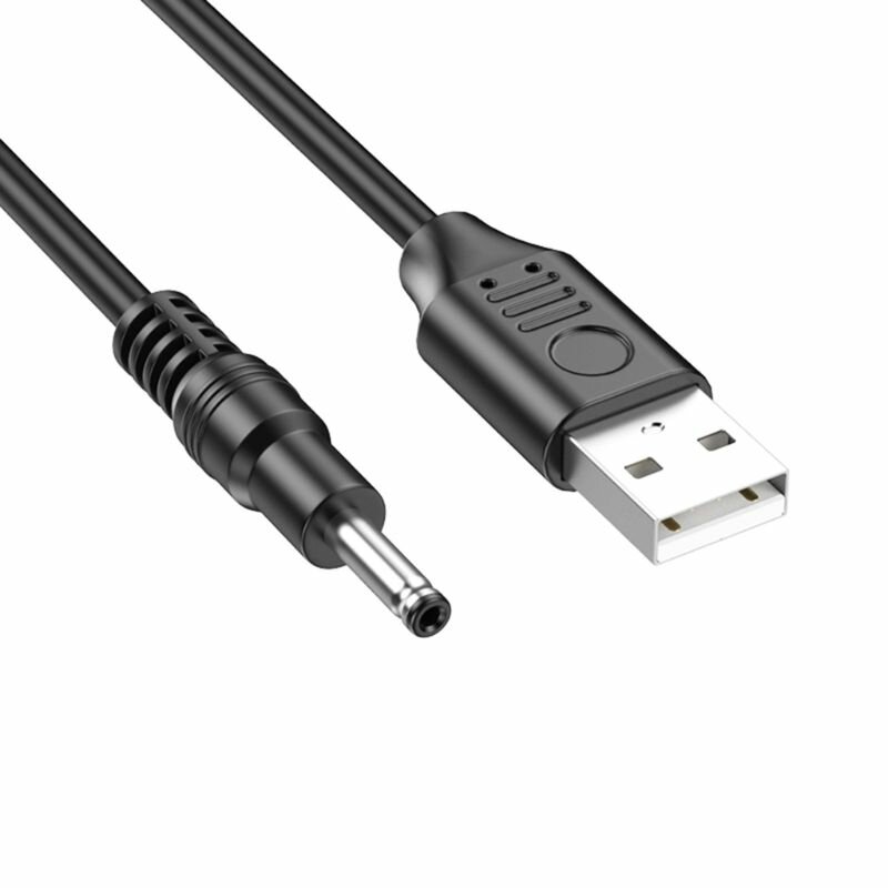 Кабель для зарядки от USB к DC с небольшим круглым отверстием 5 В-2 м-3.5x1.35 мм