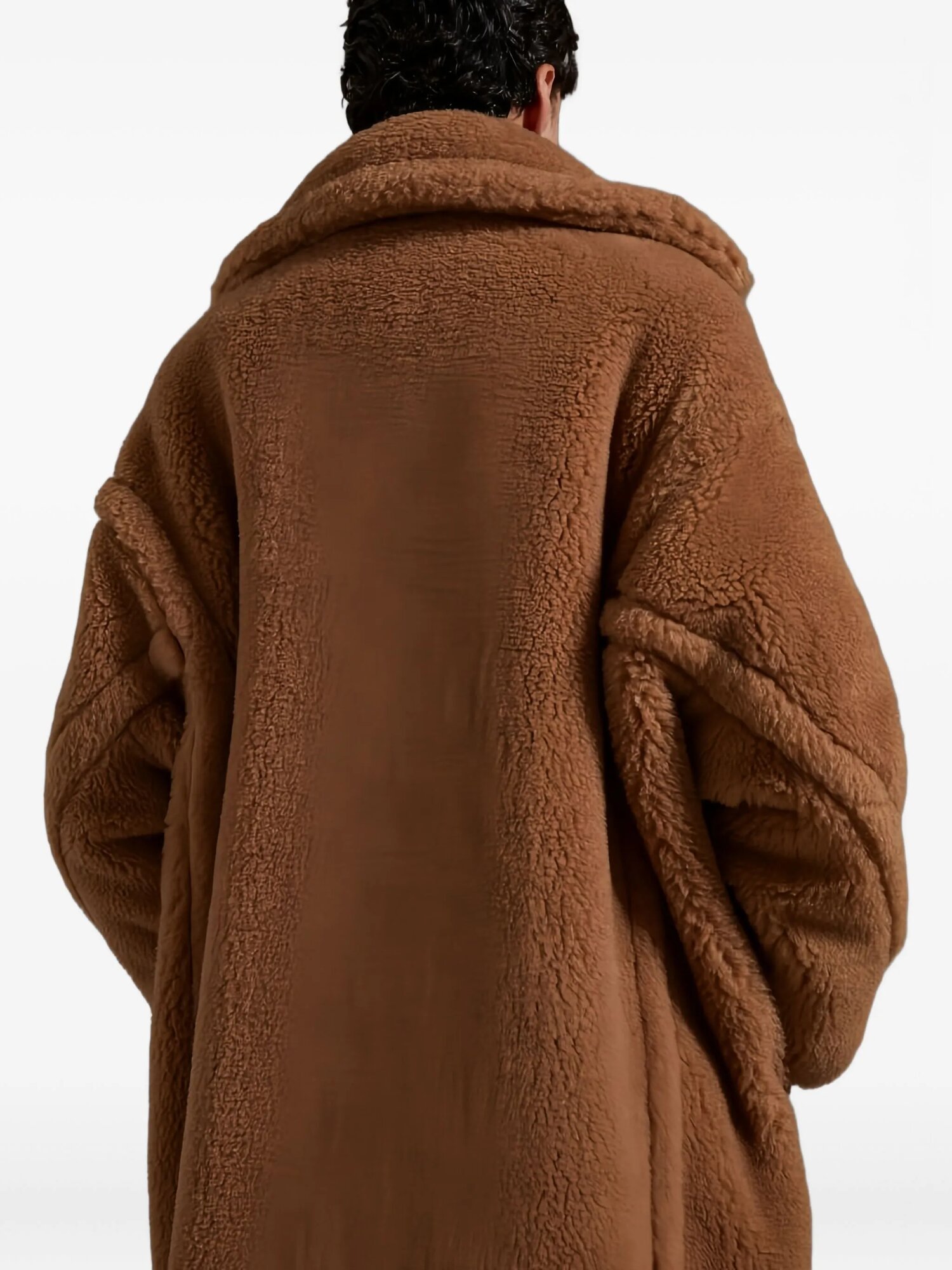 Пальто Max Mara Teddy, размер 46, brown — фото 1