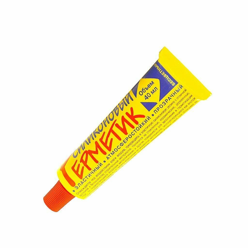 Герметик силиконовый универсальный 40 мл, бесцветный, НовБытХим