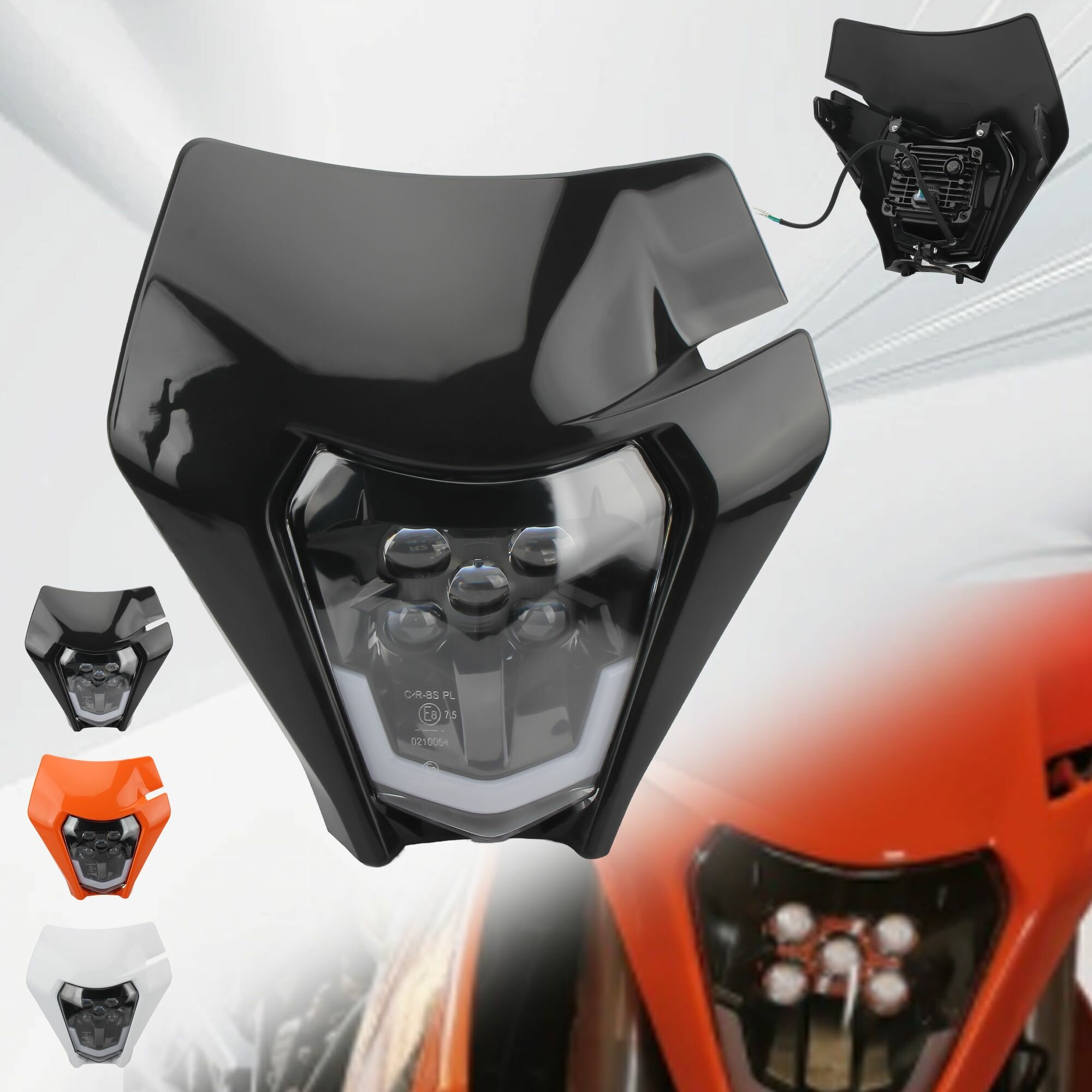 Новые фары для мотоциклов эндуро Модификация внедорожного мотоцикла for Kayo KTM