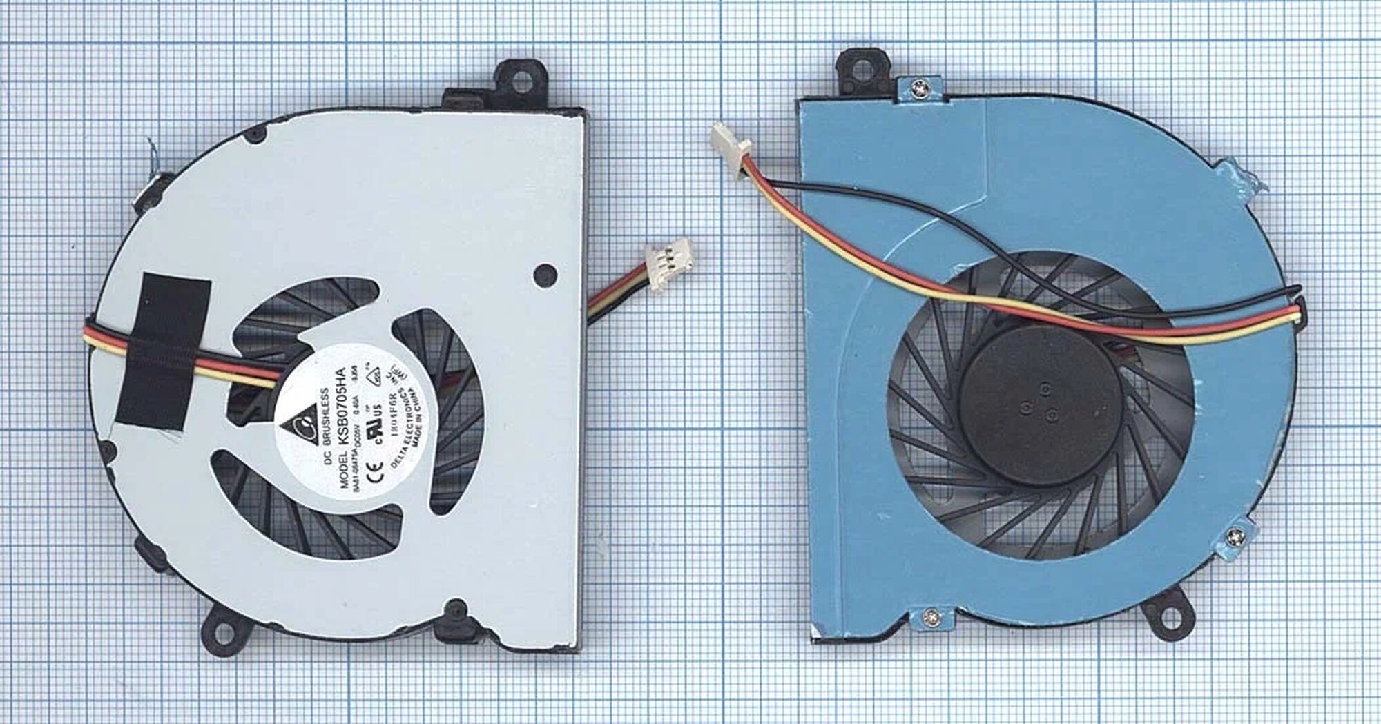 Вентилятор (кулер) для ноутбука Dell Inspiron 14M-5448, 15M, 5545, 3 pins