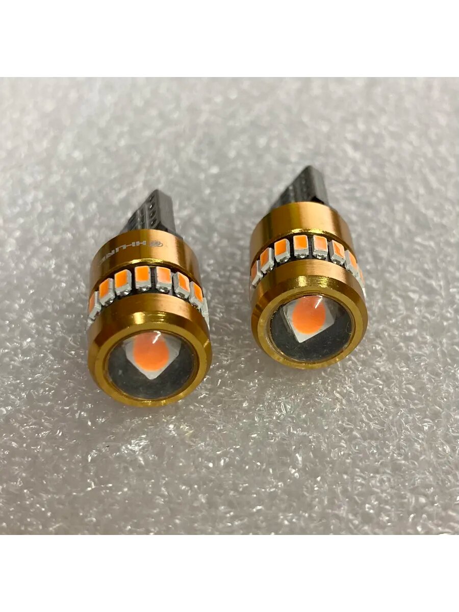 T10/w5w оранжевого свечения Led