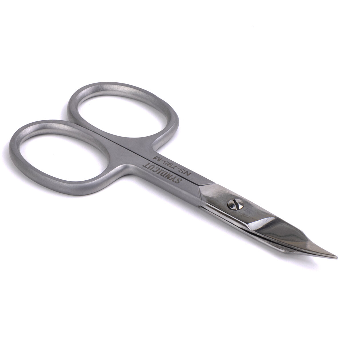 Ногтевые ножницы METZGER NS-795-M(CVD) Microzahnung с насечкой, изогнутые