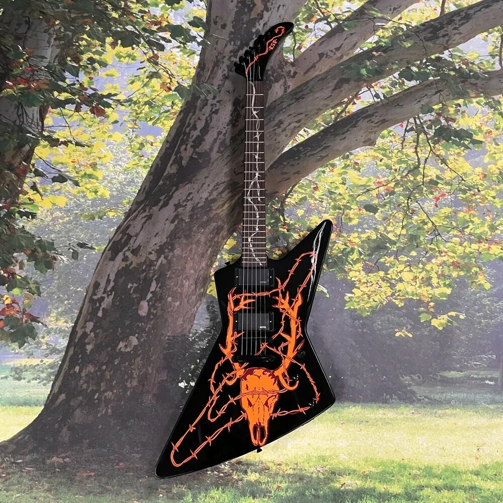 Электрогитара Электроакустическая Firebird 6-струнная 6-струнная, корпус Махагони_11 6-струнная
