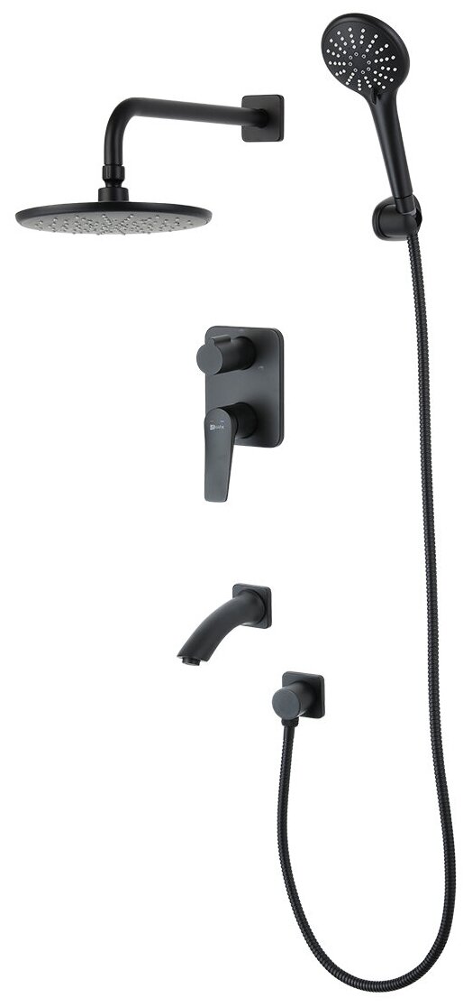 Комплект смесителей Lemark Bronx LM3722BL