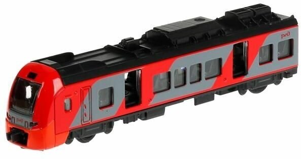 Модель металлическая Технопарк Скоростной Электропоезд, свет+звук, 17 см