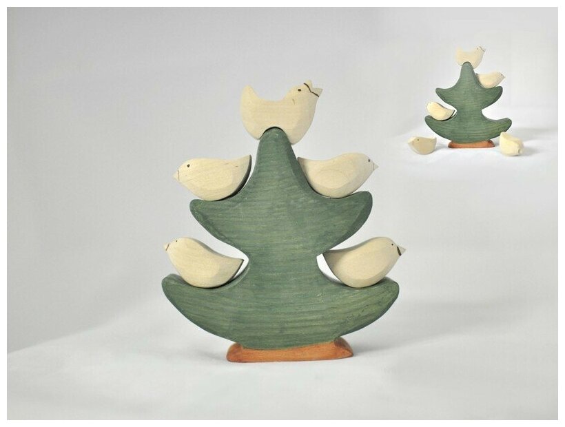 Ёлка с птицами, Лукоморье