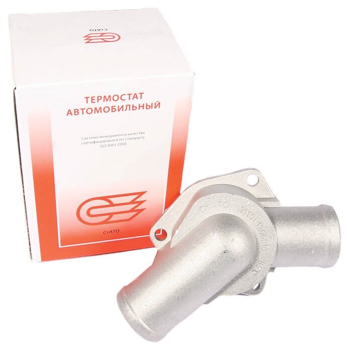 Термостат 21082-2112 крышка в сб. с элементом "прамо-стато"