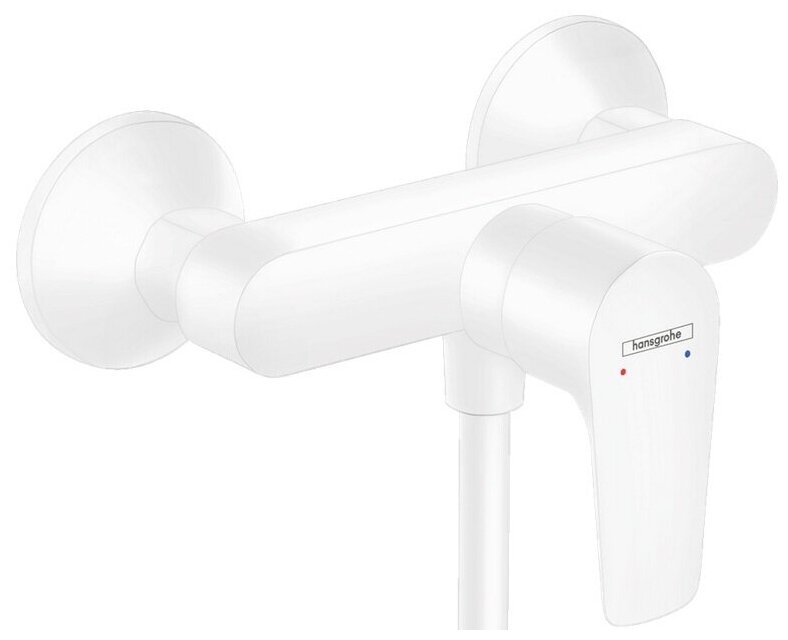 Смеситель для душа Hansgrohe Talis E (71760700) белый матовый