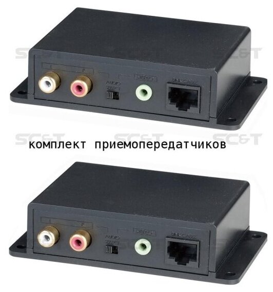 Комплект для передачи стерео аудиосигнала Sc&t AE02