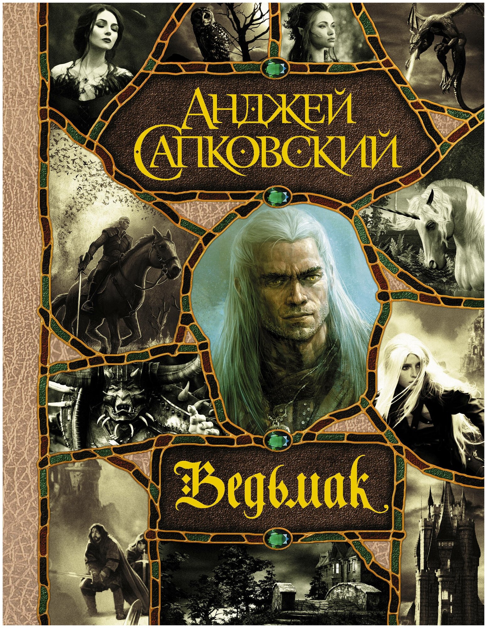 Ведьмак. Последнее желание. Меч Предназначения. Кровь эльфов. Час Презрения. Крещение огнем. Башня Ласточки. Владычица Озера (все романы о Ведьмаке в одном томе)