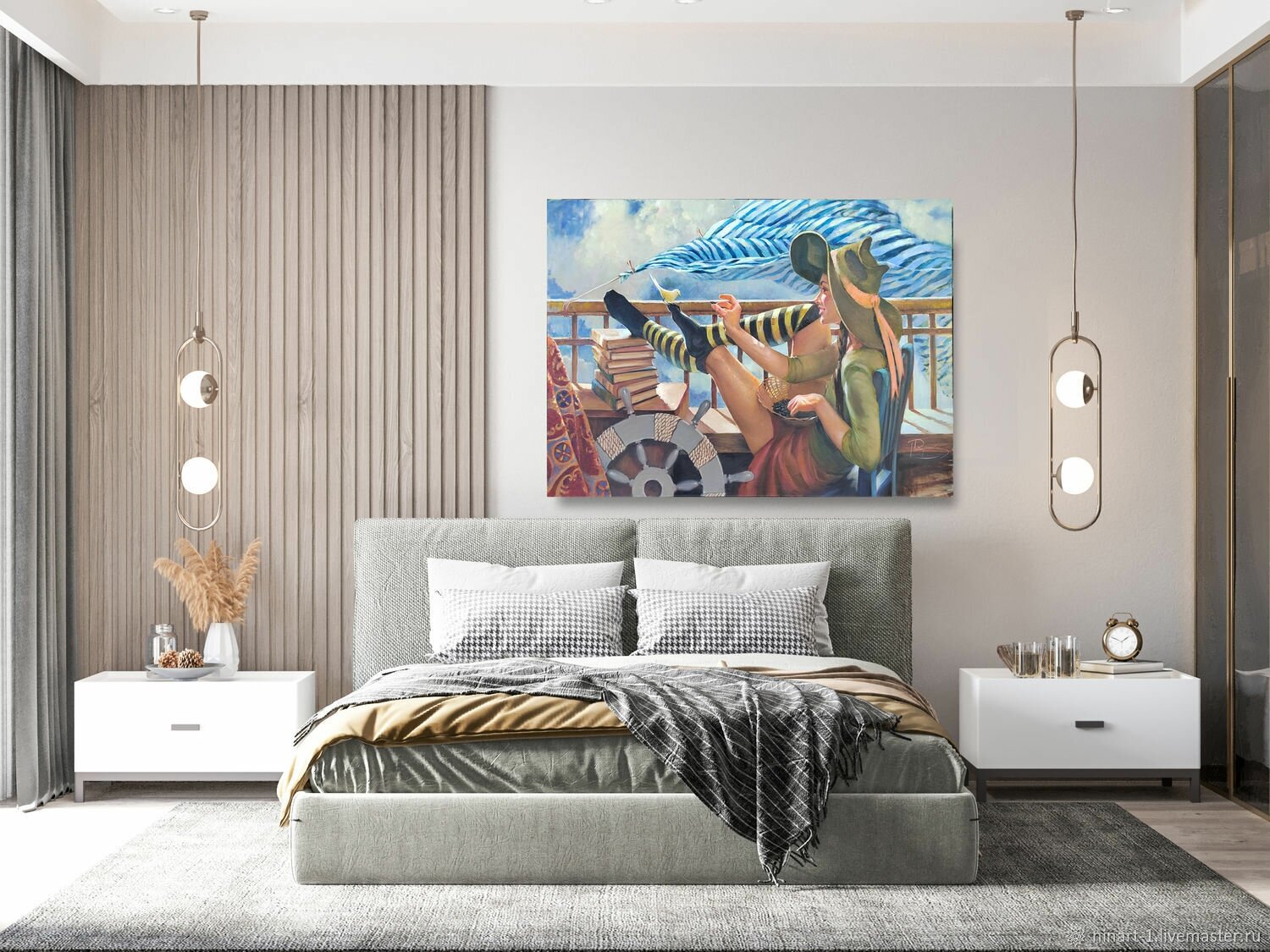 Картина "Балконный капитан"