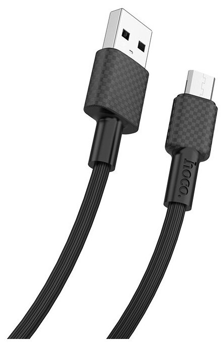Кабель USB HOCO X29 Superior, USB - Micro USB, 2.0А, 1м, черный
