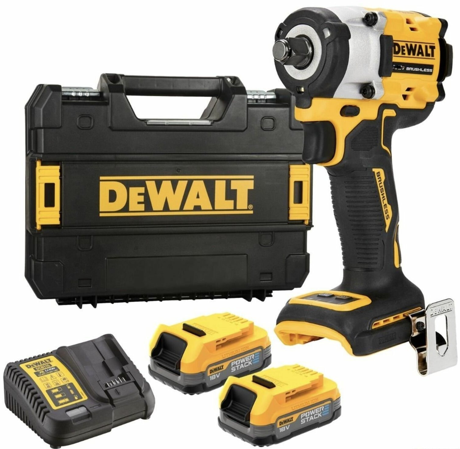Аккумуляторный гайковерт DeWALT DCF921E2T
