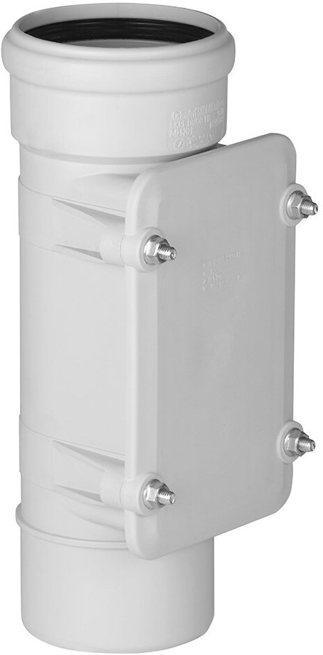 Ревизия Ostendorf SKRE d110 мм пластиковая бесшумная для внутренней канализации (335600)