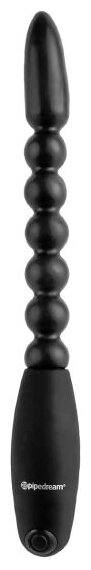 Анальный вибростимулятор Pipedream на гибком хребте - 27 см.