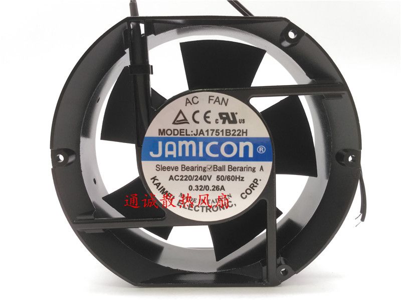 JAMICON JA1751B22H AC220 / 240V 0.32/0. 26A Шкаф вентиляторы