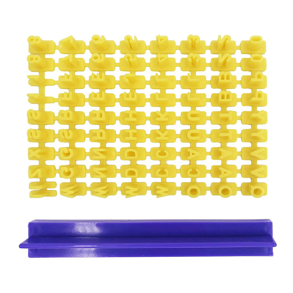 Пластиковые Формы Для Печенья В Форме цифр и Букв, Формочки Для Печенья, Формочки для Штамповки Печенья для Детских Приспособлений Для Выпечки Печенья