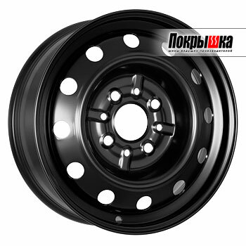 Диски штампованные ТЗСК ВАЗ 2108 5.5х13/4х98 D58.6 ET35.0, Черный