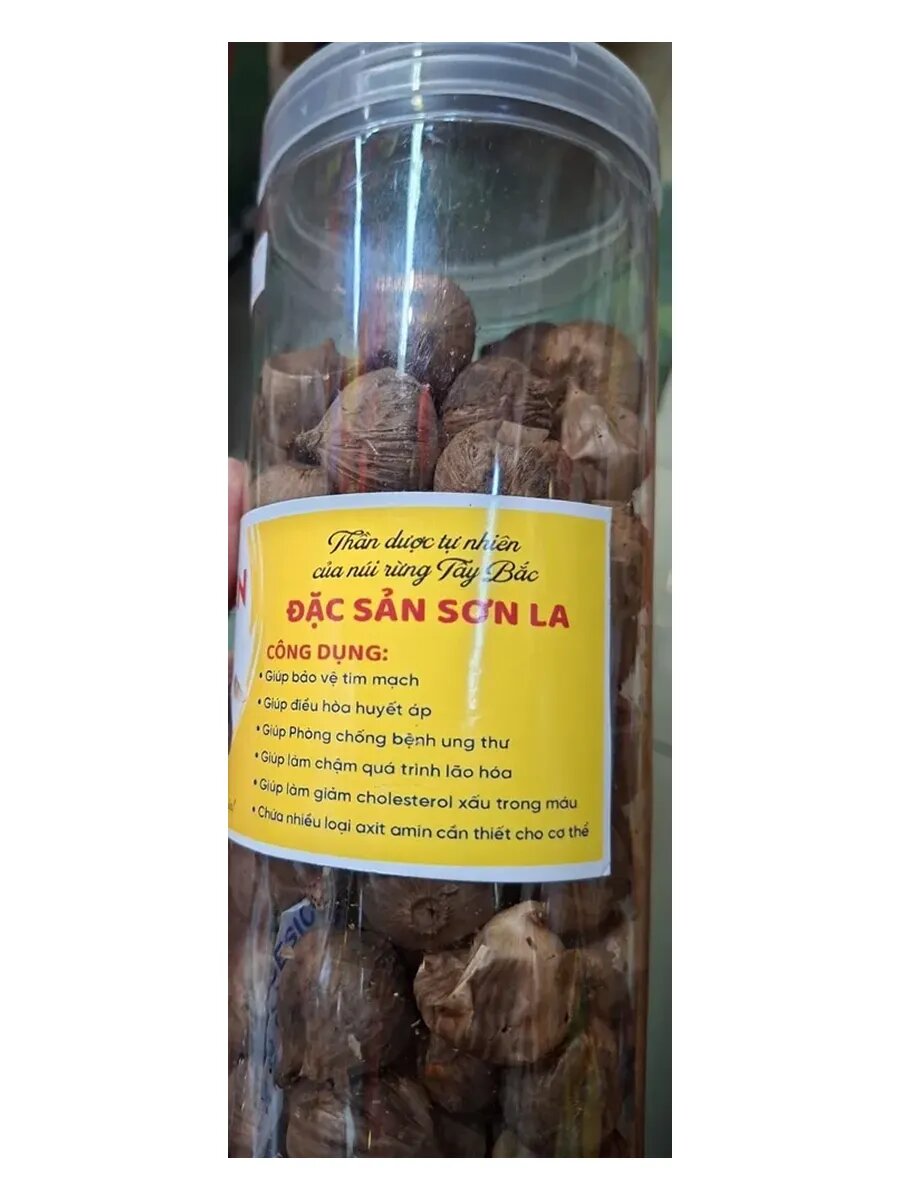 Чеснок черный ферментированный цельный 500г Вьетнам