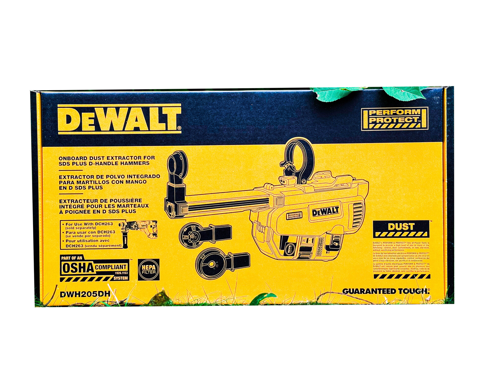 Пылесборник для перфоратора DCH263 DeWalt DWH205DH Азия