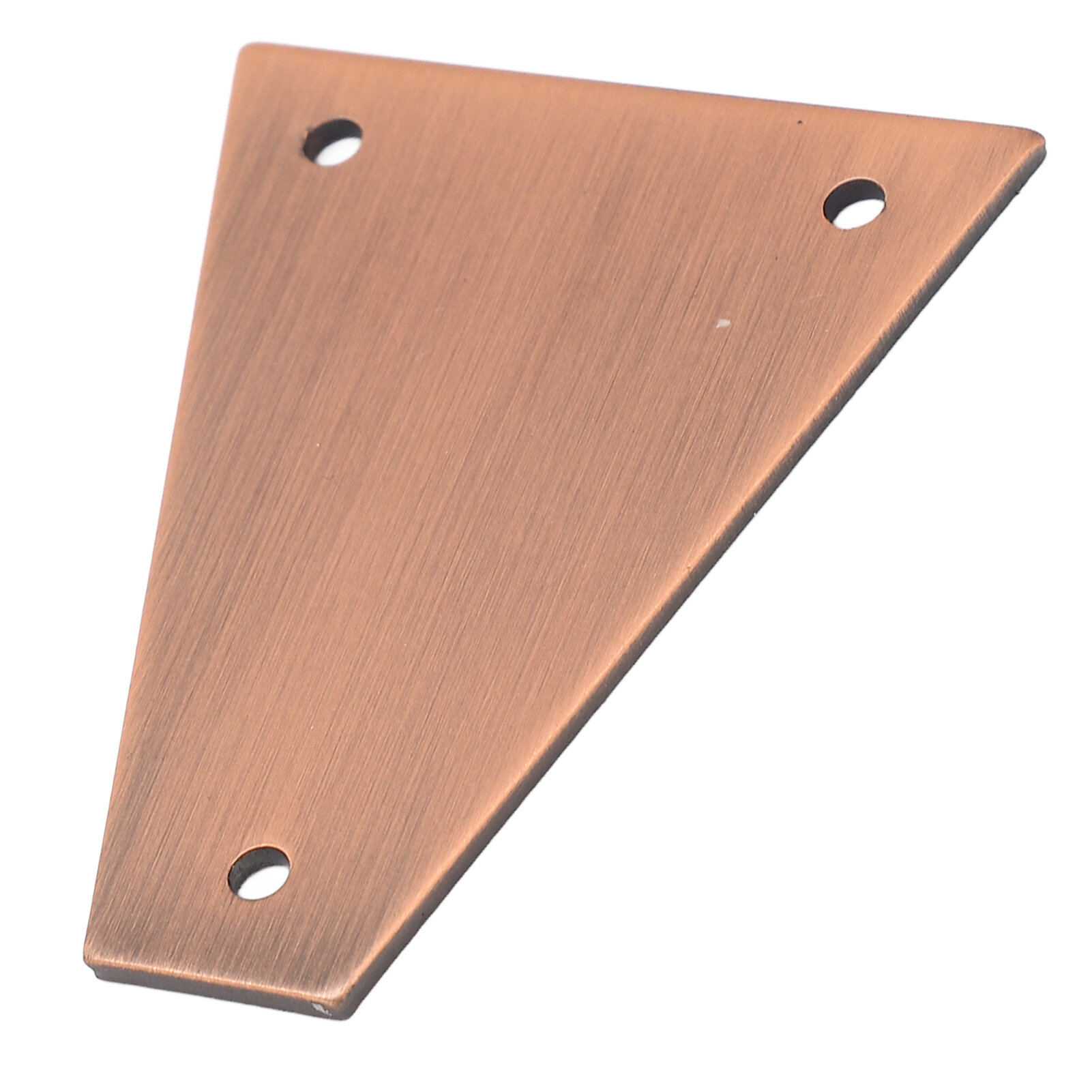 Крышка анкерного стержня гитары, 3 отверстия, треугольная металлическая пластина анкерного стержня, замена пластины для защиты басов электрогитары GR09A