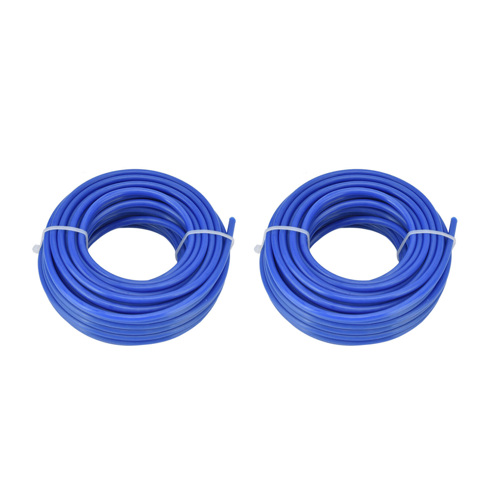 4-миллиметровая нейлоновая леска для триммера, 2 шт, 10 м, 32,8 фута, синяя, аксессуары для газонокосилки, совместимые с Husqvarna