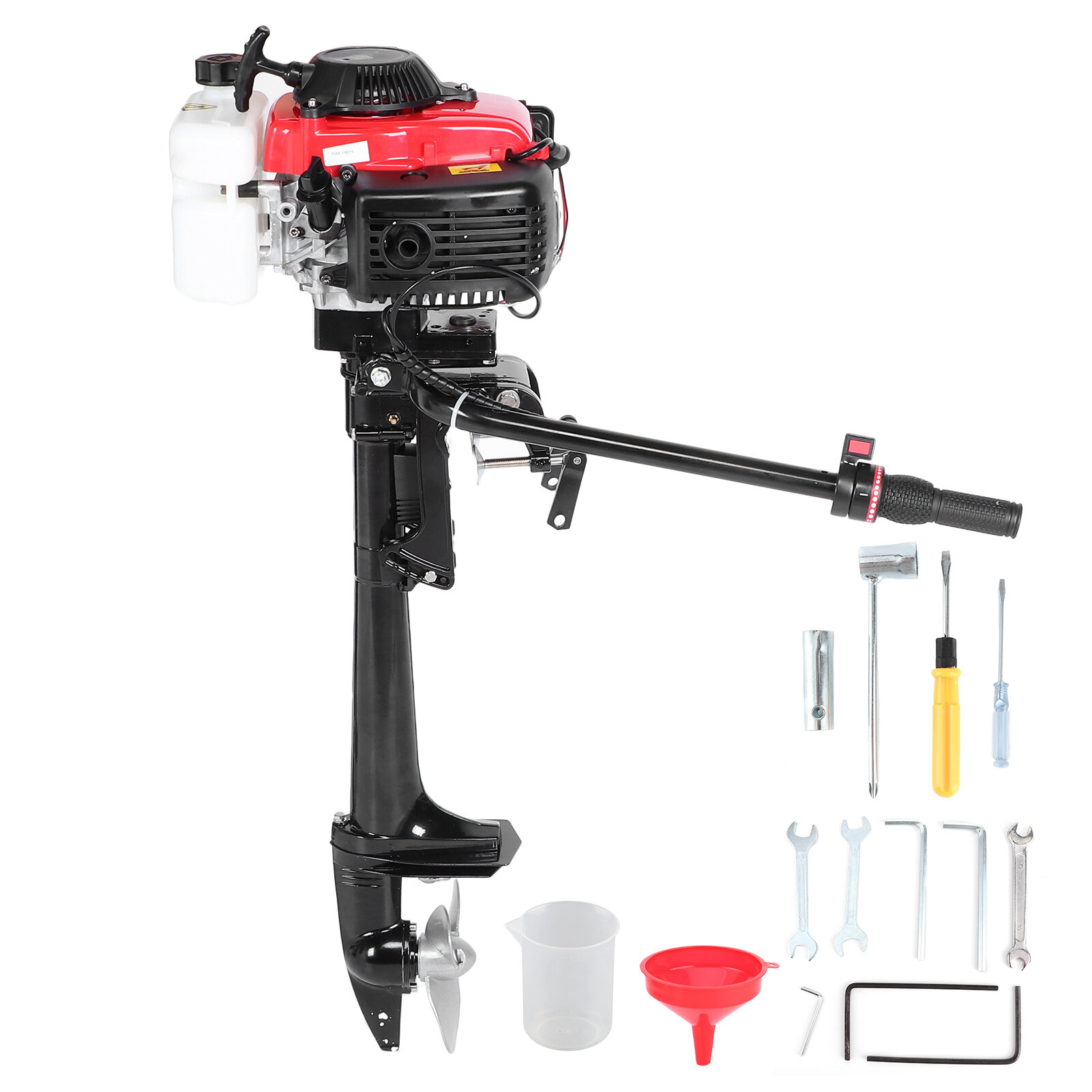 Лодочный мотор 4-тактный 4 л. с. с воздушным охлаждением