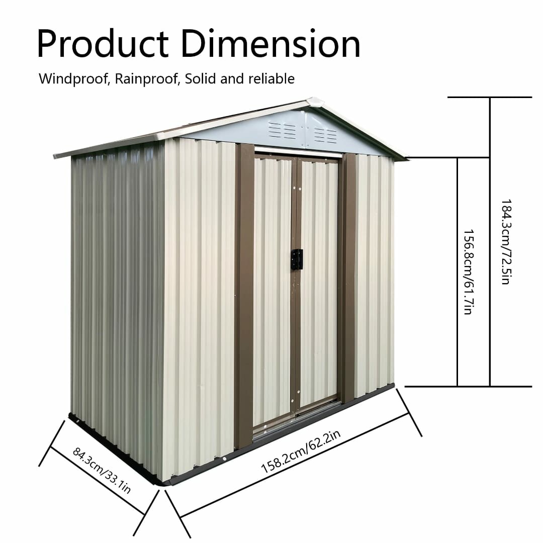 Хозблок для дачи сборно-разборный из металла для инструментов и оборудования pro2