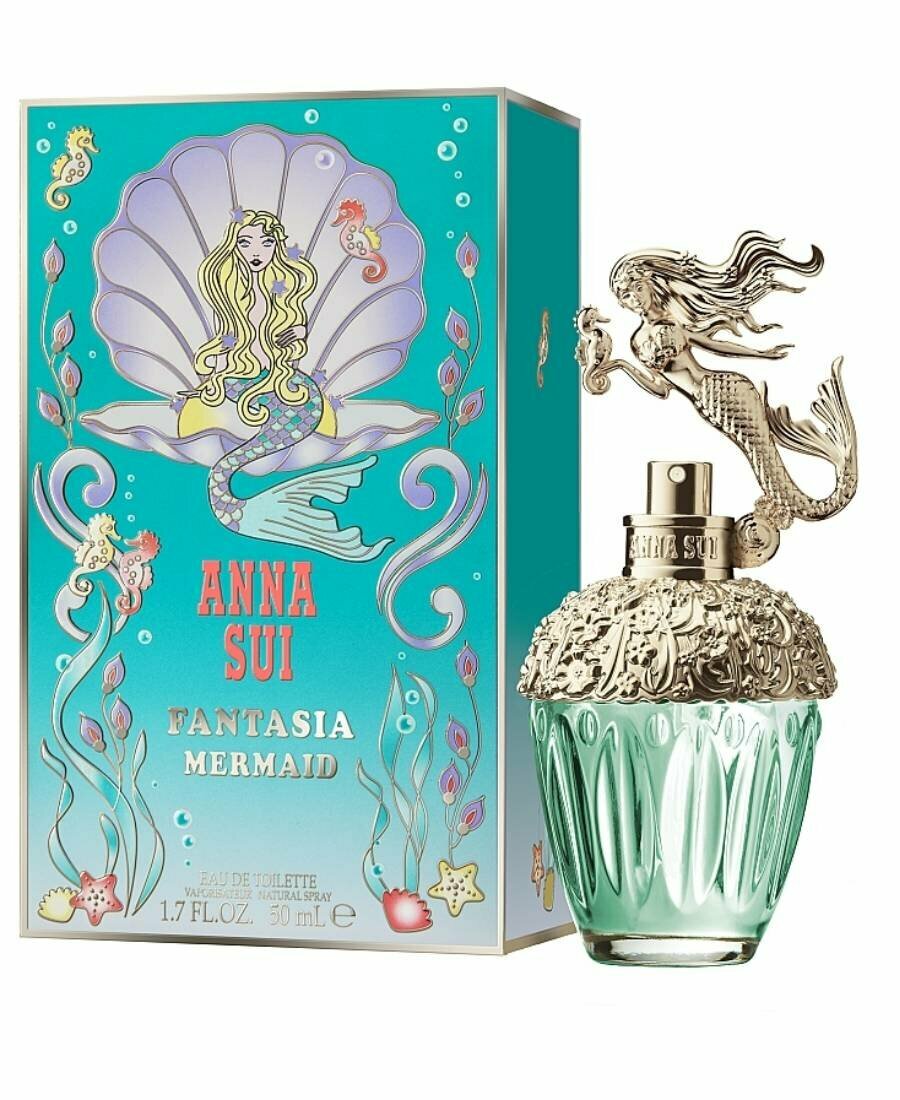 Туалетная вода Женская Anna Sui Fantasia Mermaid (edt) 50мл