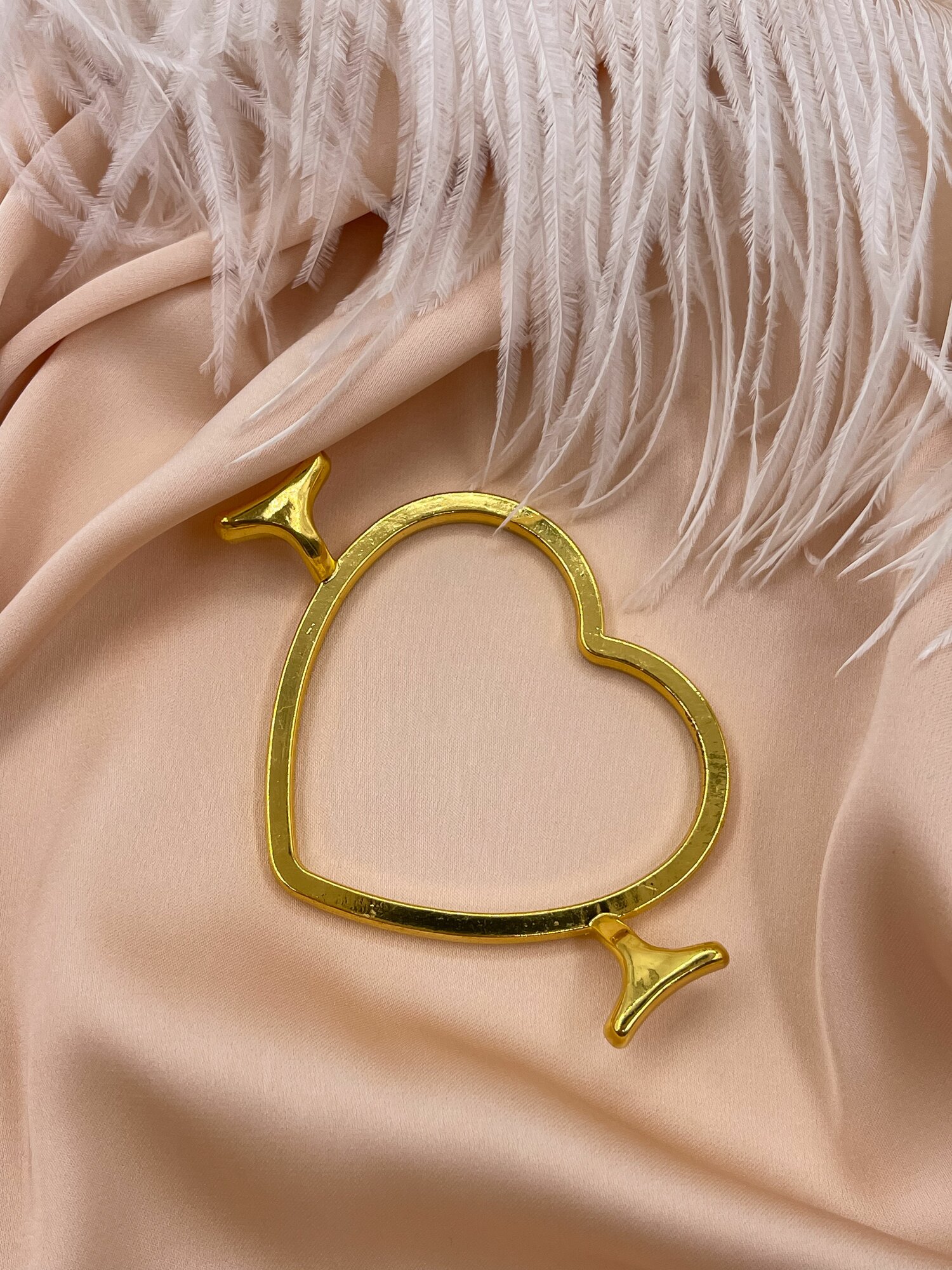 Фигурная металлическая форма для сургучной печати