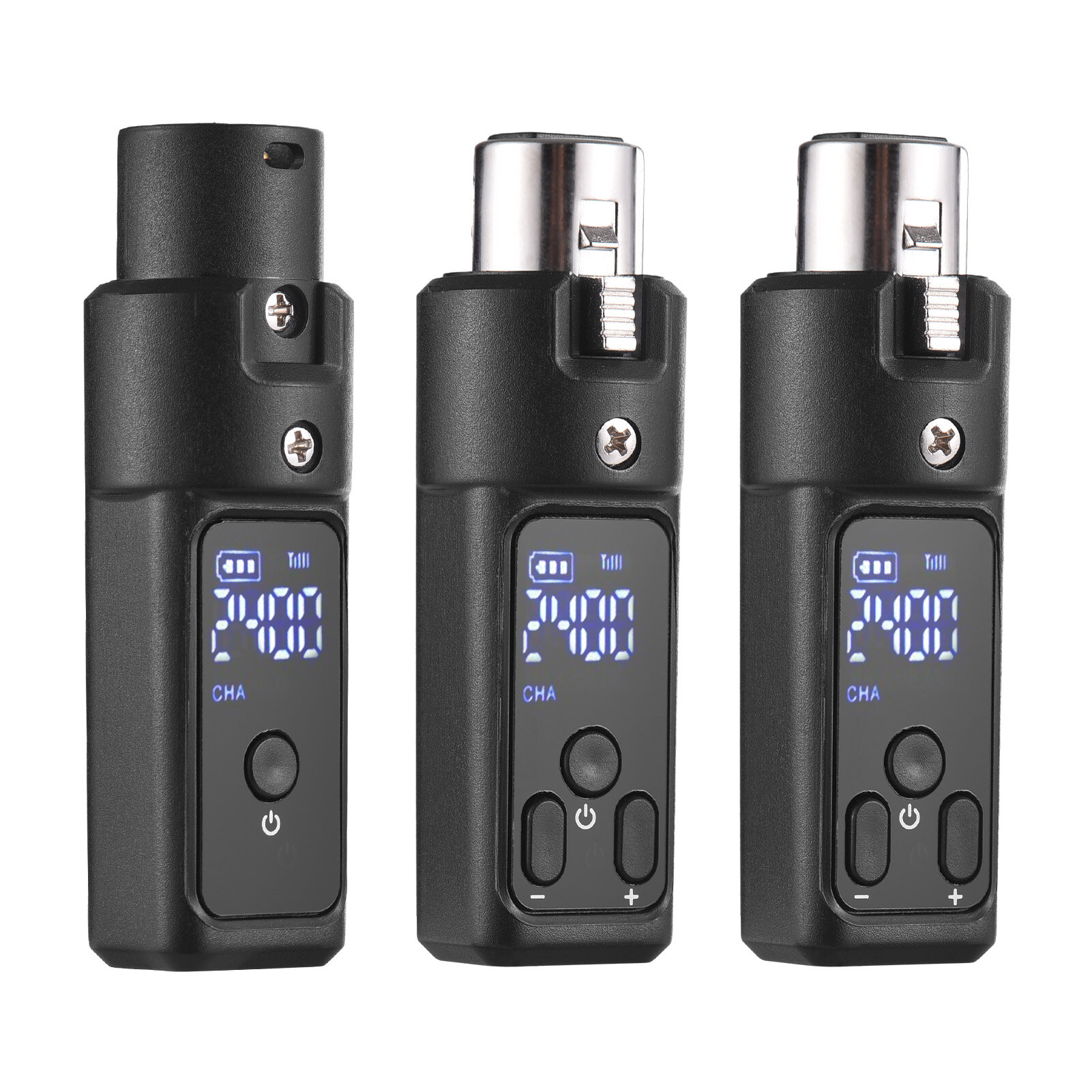 2.4G микрофон беспроводной XLR передатчик и приемник перезаряжаемая беспроводная микрофонная система для динамических катушечных микрофонов аудиомикшер электрогитара бас-динамик беспроводные микрофонные передатчики приемники