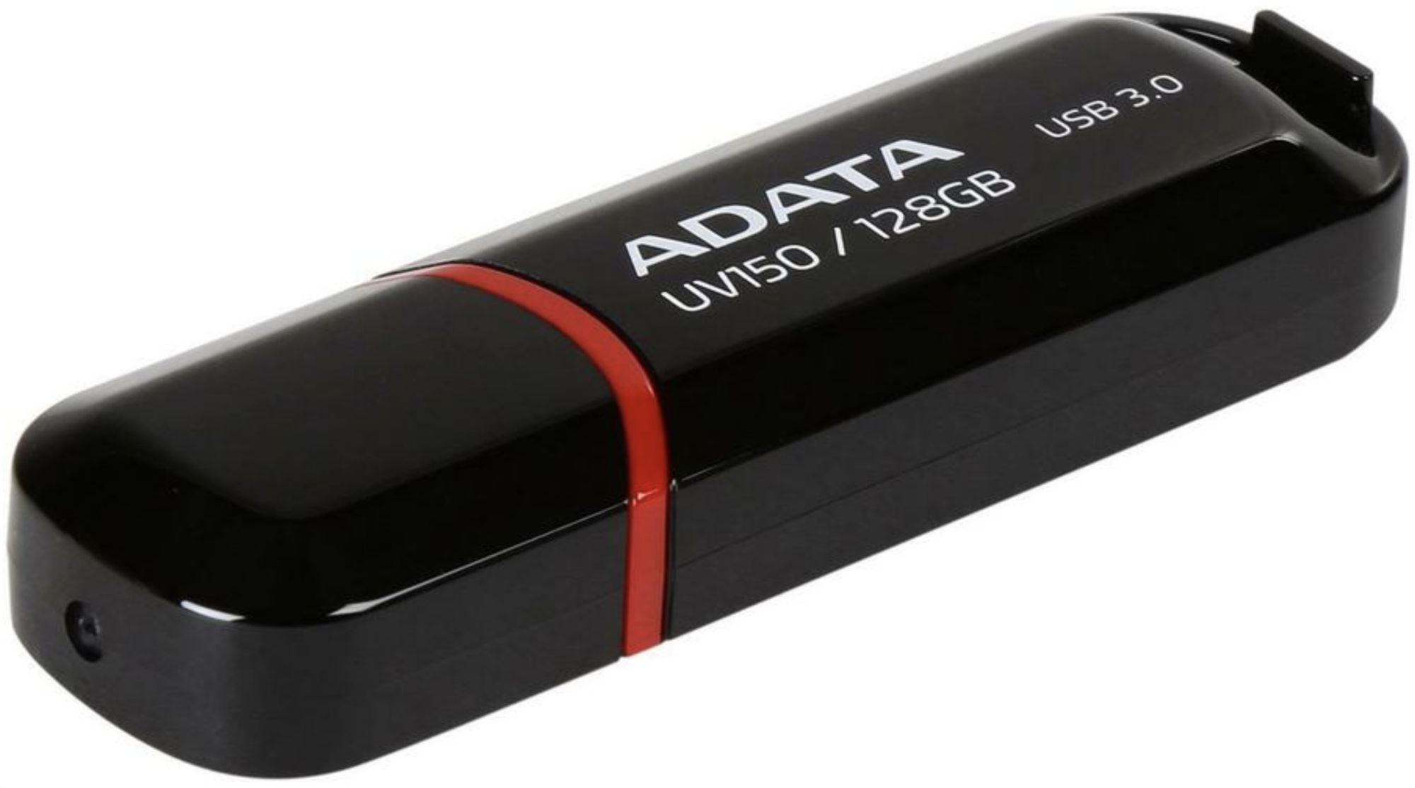 Флэш-накопитель A-Data AUV150 128Gb, USB3.2, черный, (AUV150-128G-RBK)