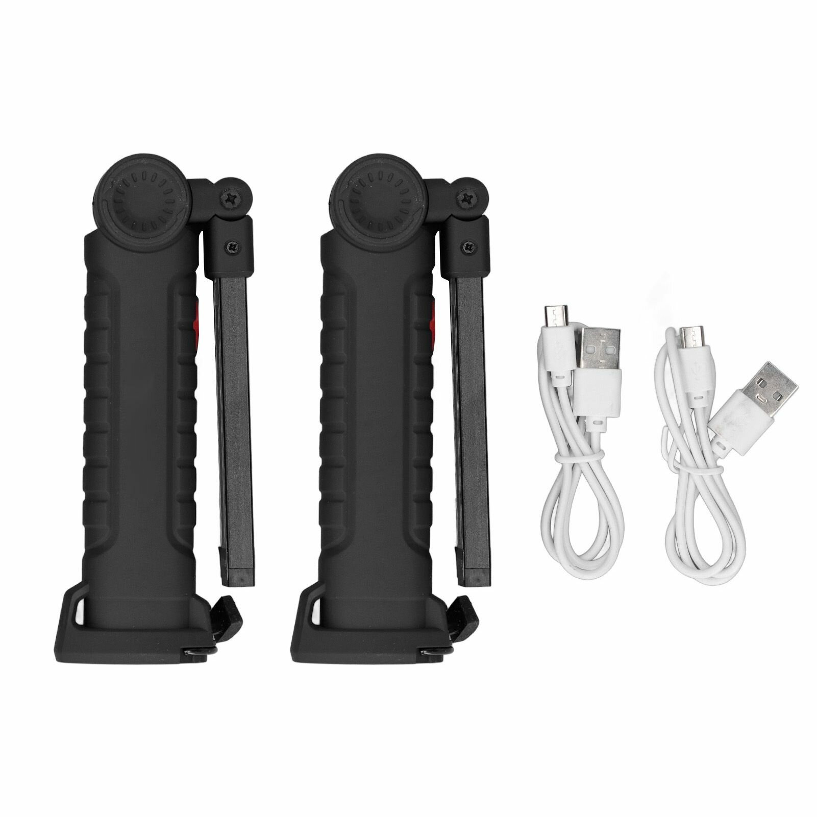 2шт светодиодный рабочий фонарь магнитное основание COB Worklight складной