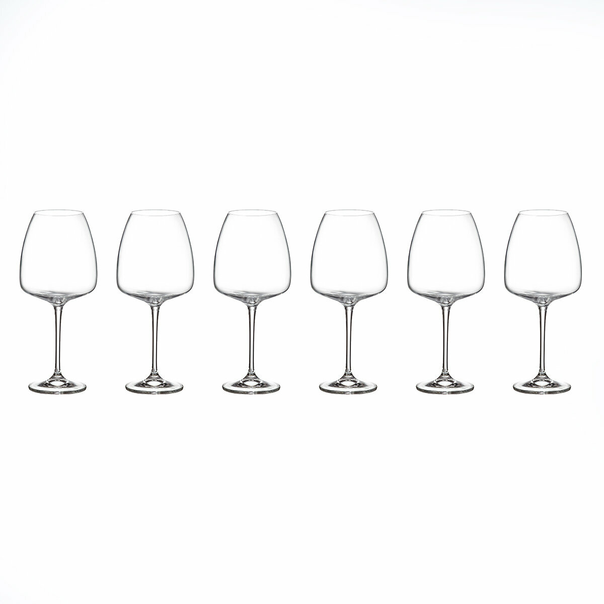 Набор бокалов для вина Crystalite Bohemia Anser/Alizee 770 мл (6 шт)