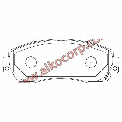 Колодки тормозные Aiko pf8802