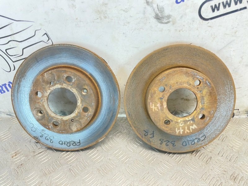 Б/У диски тормозные Honda Civic Ferio 2001 ES1 D15B Перед. nприсутствует не большая выработка, цена за пару 59069 HONDA арт....