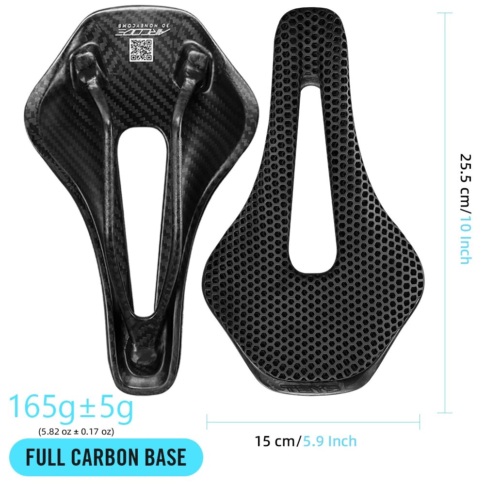 RYET ULTRA 3D Black Carbon Base седло