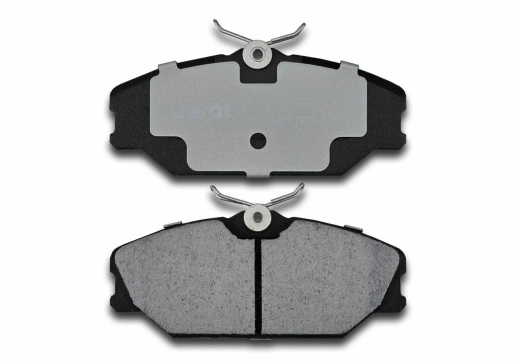 Тормозные колодки Gerat BPF282PG (передние) Low-metallic