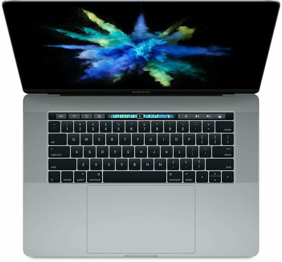 15.4" Ноутбук Apple MacBook Pro 2016, Intel Core i7 2.7 ГГц, RAM 16 ГБ SSD 1 TБ, AMD Radeon Pro 460, MacOS, Space Gray
