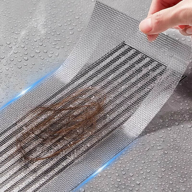 KATEI STORY Japanese Drain Filter Hair Catcher for Bathroom, Disposable Insect-Proof Drain Cover for Bathroom Drain