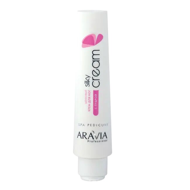 Aravia Professional Крем для ног шелковый с пудрой Silky Cream 100 мл 1 шт