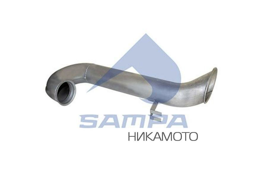 SAMPA 050435 труба глушителя выхлопная! 2-изг \ DAF 95XF