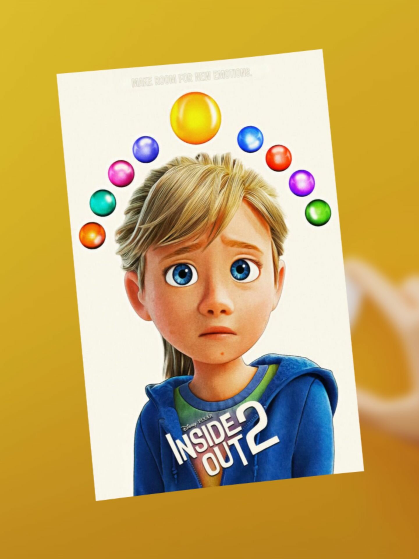 Постер "Головоломка 2" в стиле pinterest, формат А3, 297 х 420 мм, глянцевый