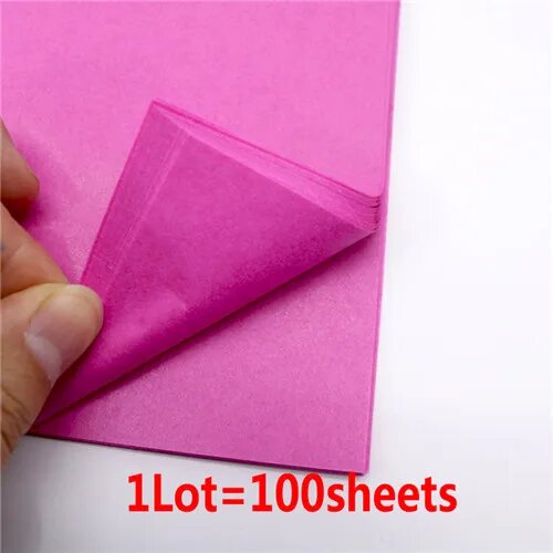 Крафт-бумага для рукоделия A4 100 листов Розовый, 100pcs Rose Paper