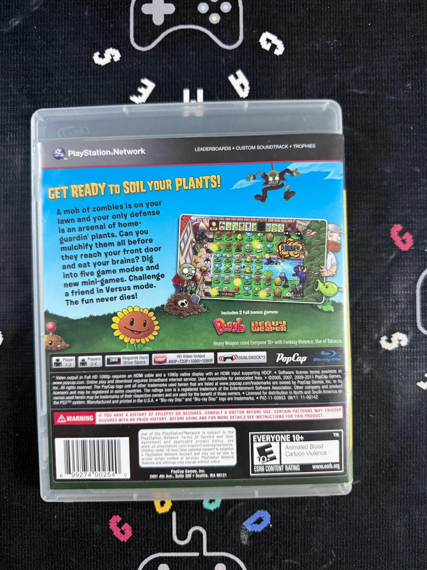 Игра Plants Vs Zombies ps3 — фото 1